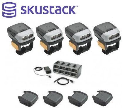 SKUSTACK Warehouse Management - RS507 Bluetooth 2D/1D Finger Barcode ...